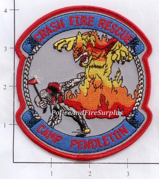 California - Camp Pendleton Crash Fire Rescue Patch USMC Marine Corps – Police And Fire Surplus