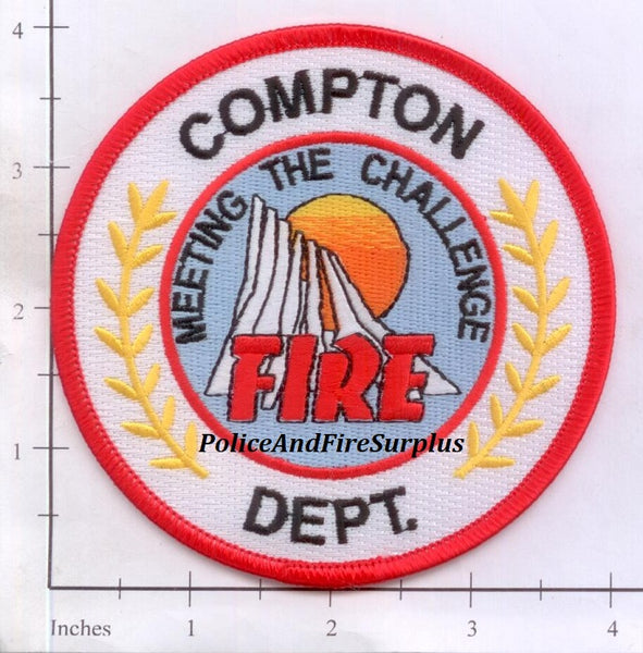 California - Compton Fire Dept Patch – Police And Fire Surplus