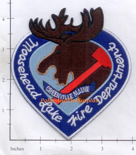 Maine - Moosehead Lake Fire Dept Patch – Police And Fire Surplus