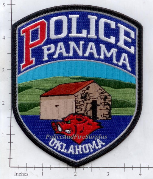 Okahoma - Panama Police Dept Patch – Police And Fire Surplus