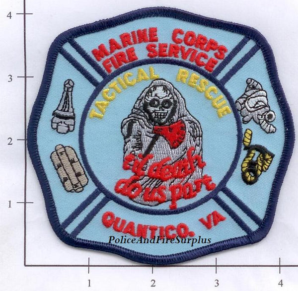 Virginia - Quantico Marine Corps Tactical Rescue Patch – Police And Fire Surplus
