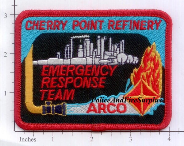 Washington - Cherry Point Refinery Arco Emergency Response Team Patch – Police And Fire Surplus