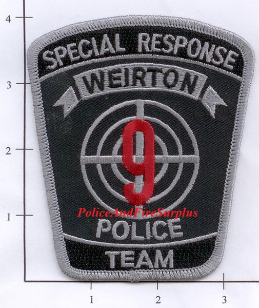West Virginia - Weirton Police Special Response Team Patch – Police And Fire Surplus