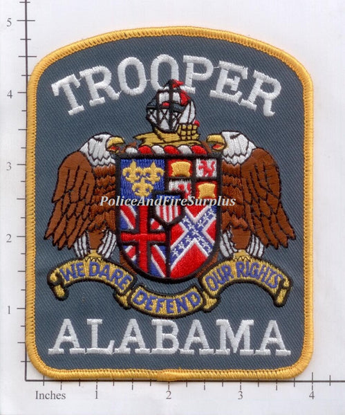 Alabama - Alabama State Police Dept Patch v1 – Police And Fire Surplus