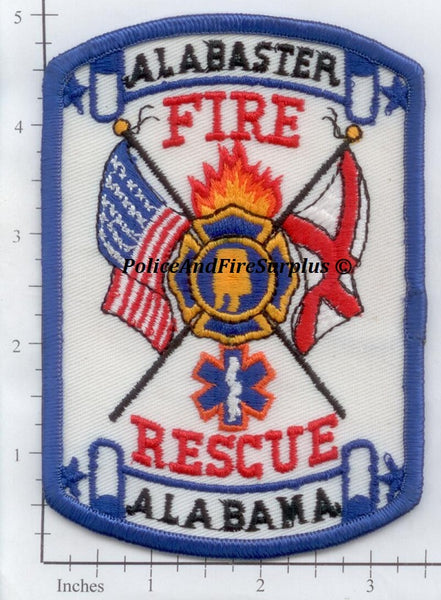 Alabama - Alabaster Fire Rescue Fire Dept Patch – Police And Fire Surplus