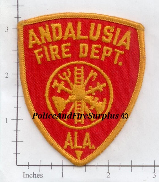 Alabama - Andalusia Fire Dept Patch – Police And Fire Surplus