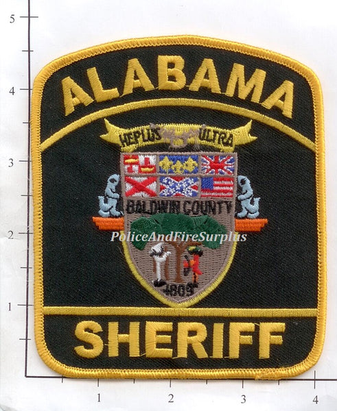 Alabama - Alabama Sheriffs Baldwin County Police Dept Patch v1 – Police ...