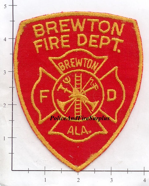 Alabama - Brewton Fire Dept Patch – Police And Fire Surplus