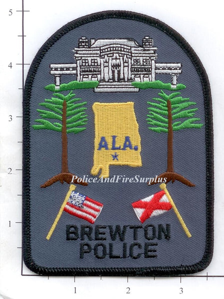 Alabama - Brewton Police Dept Patch – Police And Fire Surplus