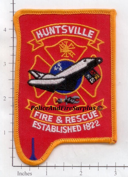 Alabama - Huntsville Fire & Rescue Patch – Police And Fire Surplus