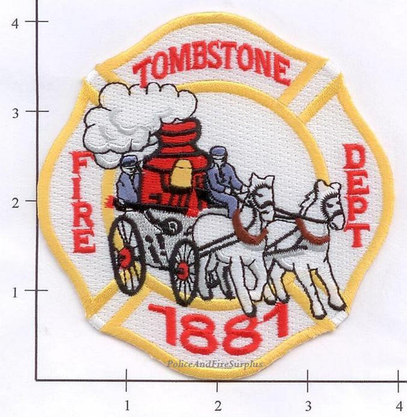 Arizona - Tombstone Fire Dept Patch – Police And Fire Surplus