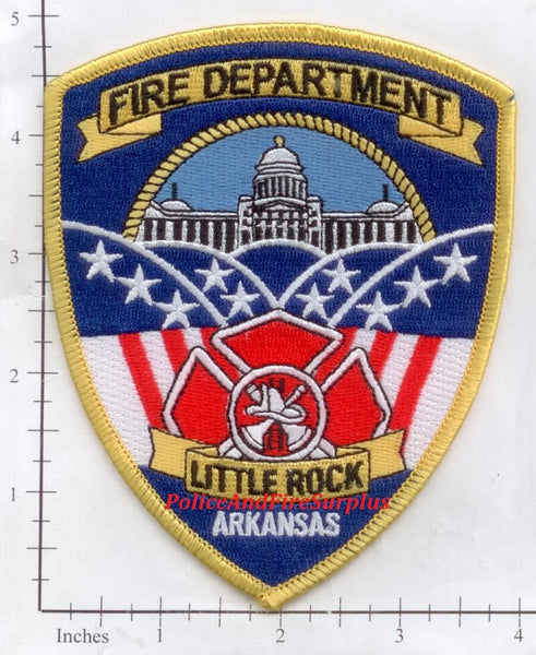 Arkansas - Little Rock Fire Dept Patch – Police And Fire Surplus