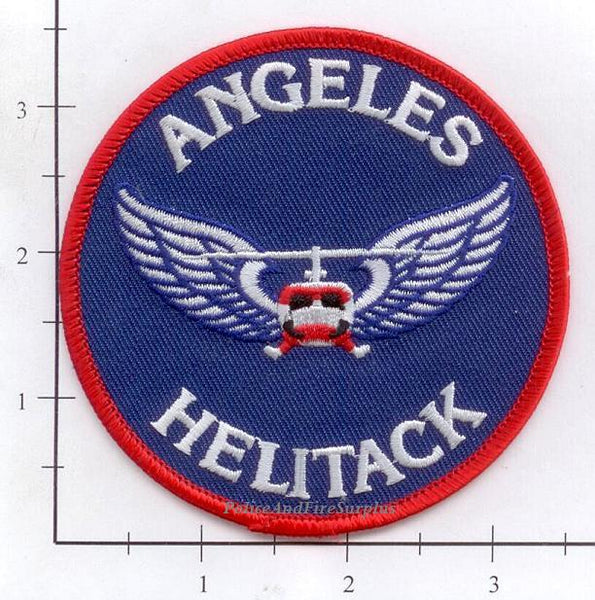 California - Angeles National Forest Fire Helitack Fire Dept Patch v2 ...