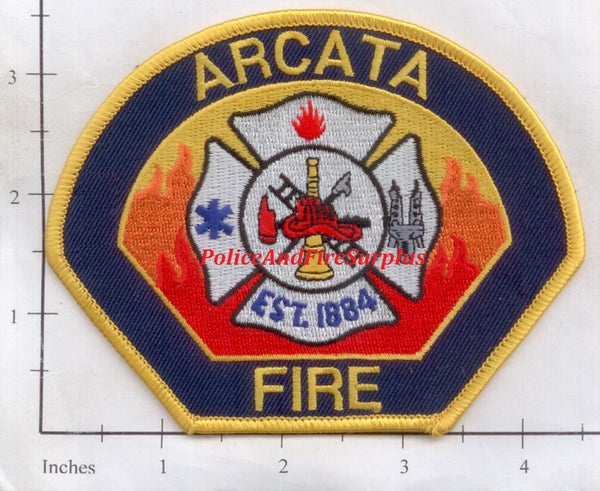 California - Arcata Fire Patch – Police And Fire Surplus
