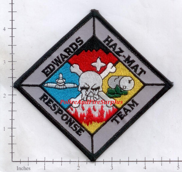 California - Edwards Air Force Base Haz Mat Response Team Patch ...