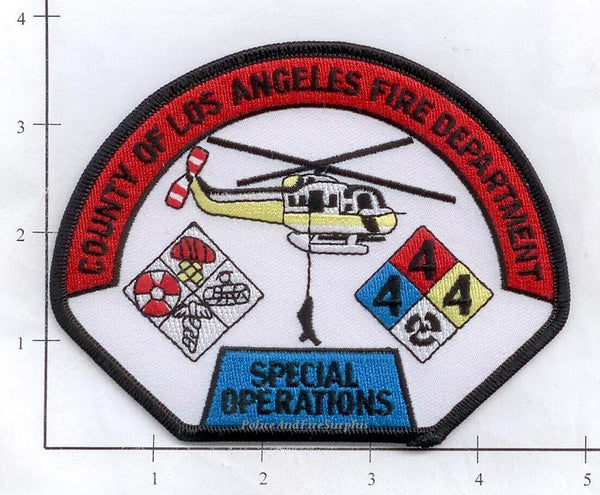California - Los Angeles Fire Dept Special Operations Fire Patch ...