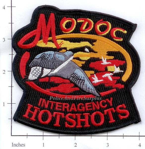 California - Modoc Interagency Hotshots Fire Patch v1 – Police And Fire ...
