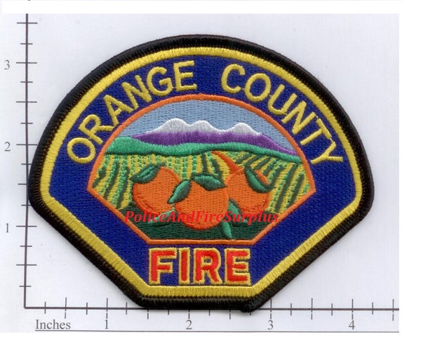 California - Orange County Fire Patch – Police And Fire Surplus