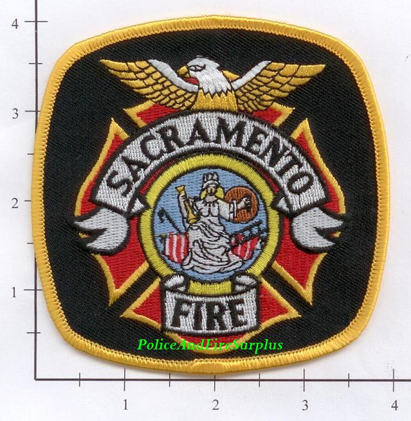 California - Sacramento Fire Dept Patch – Police And Fire Surplus