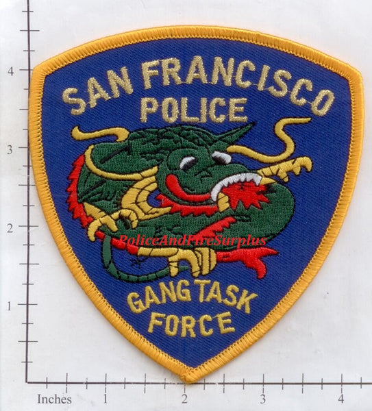 California - San Francisco Police Patch Gang Task Force – Police And ...