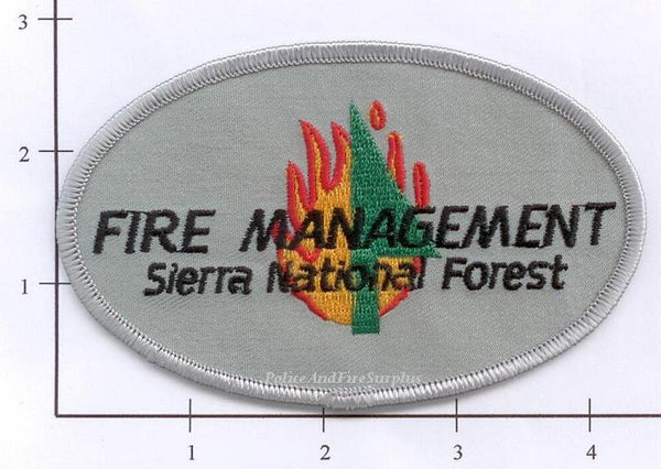 California - Sierra National Forest Fire Management Patch v2 – Police ...