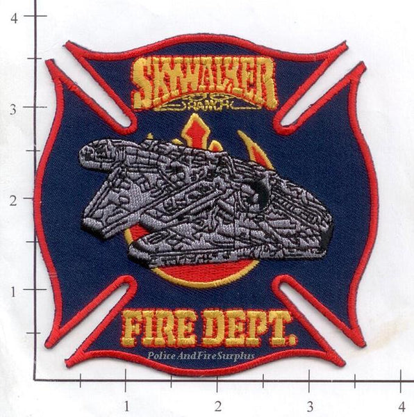 California - Skywalker Ranch Fire Dept Patch v2 – Police And Fire Surplus