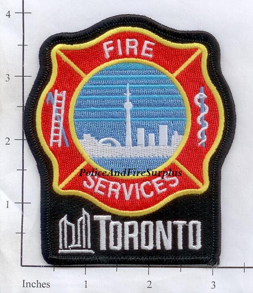 Canada - Toronto Fire Services Patch v1 – Police And Fire Surplus