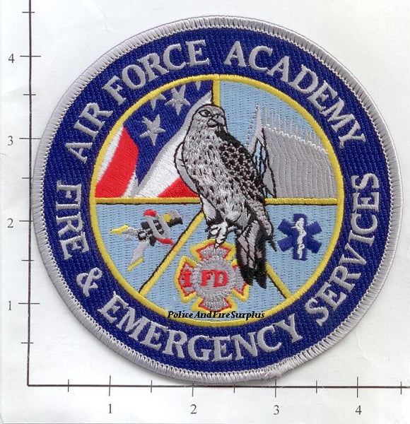 Colorado - Air Force Academy Fire Dept Patch v1 – Police And Fire Surplus