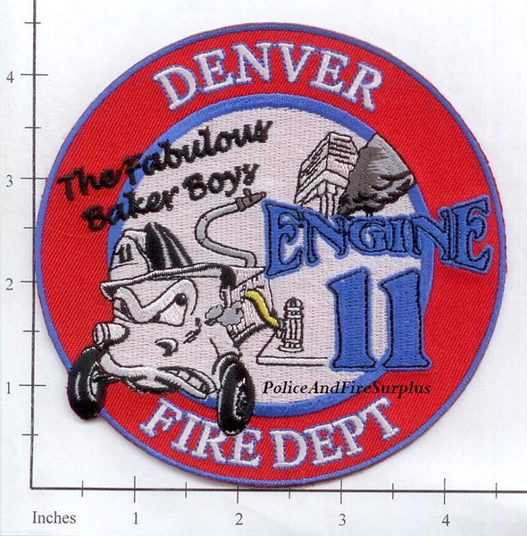 Colorado - Denver Engine 11 Fire Dept Patch – Police And Fire Surplus