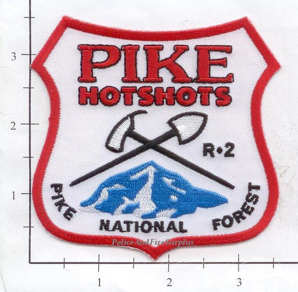 Colorado - Pike National Forest Hotshots Fire Dept Patch – Police And ...