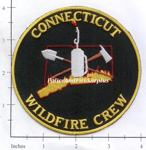 Connecticut - Connecticut Wildfire Crew Fire Patch – Police And Fire ...