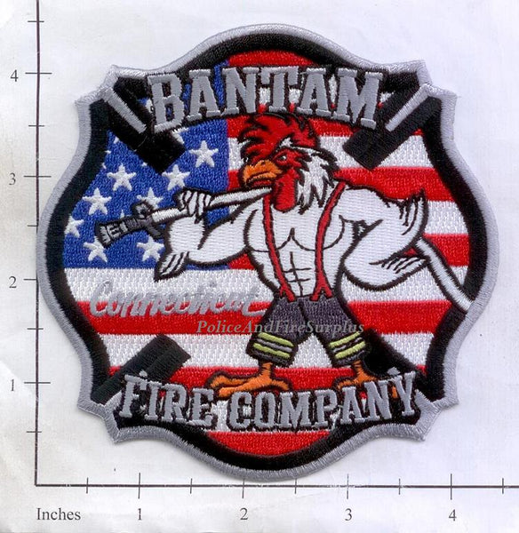Connecticut - Bantam Fire Company Fire Dept Patch – Police And Fire Surplus