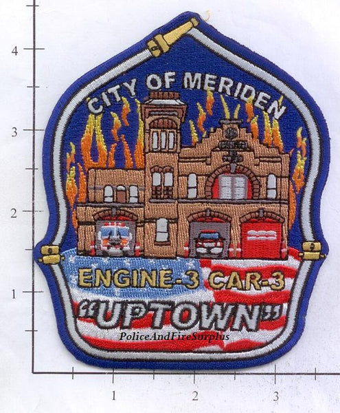 Connecticut - Meriden Engine 3 Car 3 Fire Dept Patch v1 – Police And ...
