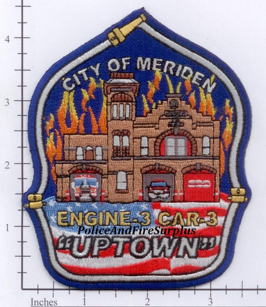 Connecticut - Meriden Engine 3 Car 3 Fire Dept Patch v2 – Police And ...