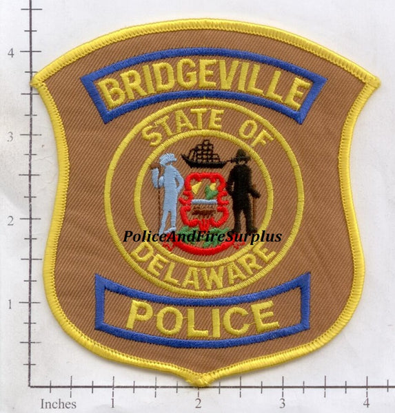 Delaware - Bridgeville Police Patch – Police And Fire Surplus