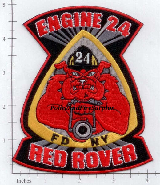 New York City Engine 24 Fire Patch v10 – Police And Fire Surplus
