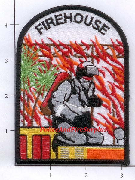Firehouse Magazine Fire Dept Patch – Police And Fire Surplus