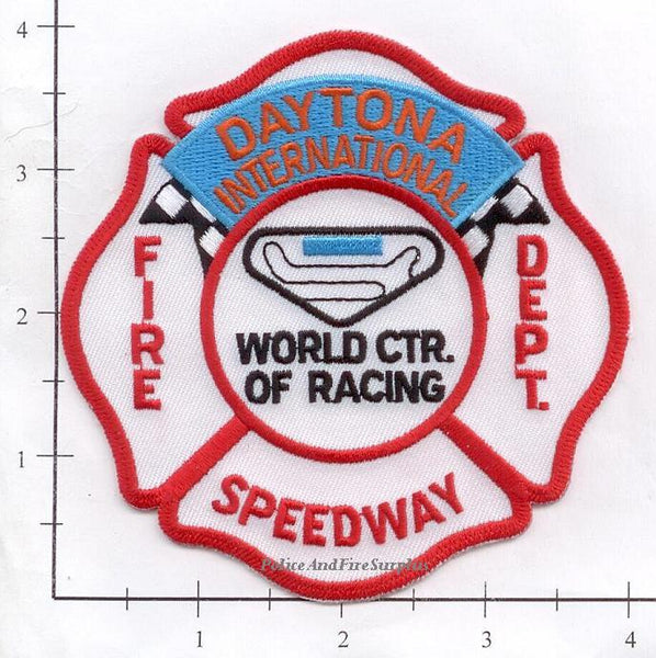 Florida - Daytona International Speedway Fire Dept Patch v3 – Police ...