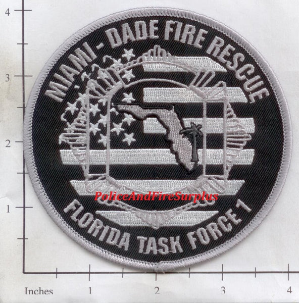Florida - Miami Dade Fire Rescue Task Force 1 Patch – Police And Fire ...