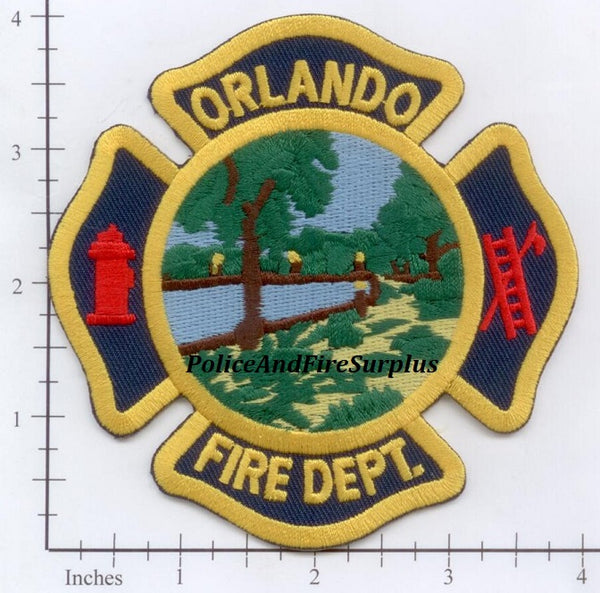 Florida - Orlando Fire Dept Patch – Police And Fire Surplus