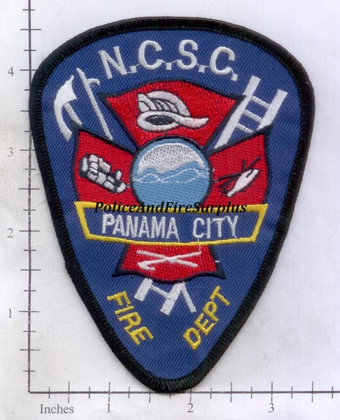 Florida - Panama City Naval Coastal Systems Center Fire Dept Patch – Police And Fire Surplus