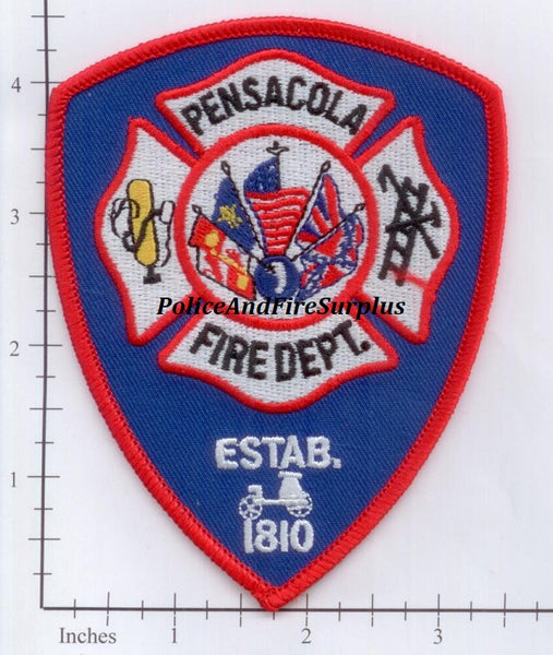 Florida - Pensacola Fire Dept Patch – Police And Fire Surplus