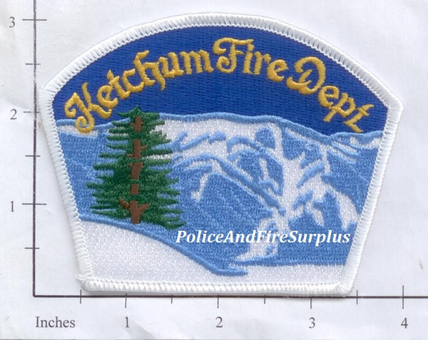 Idaho - Ketchum Fire Dept Patch – Police And Fire Surplus