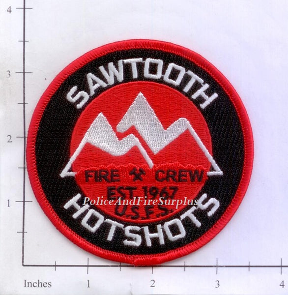 Idaho - Twin Falls Sawtooth Hotshots Fire Dept Patch – Police And Fire ...
