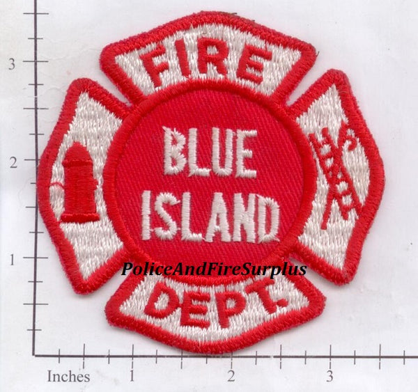 Illinois - Blue Island Fire Dept Patch – Police And Fire Surplus