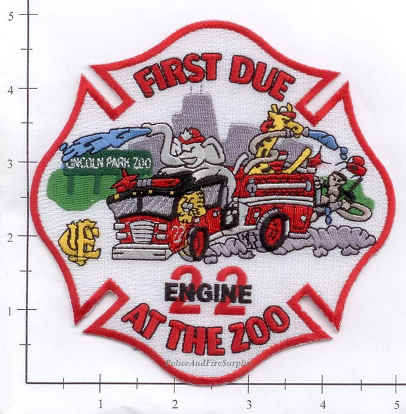 Illinois - Chicago Engine 22 Fire Dept Patch – Police And Fire Surplus