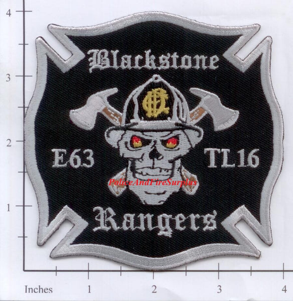 Illinois - Chicago Engine 63 Truck 16 Fire Dept Patch v3 – Police And ...