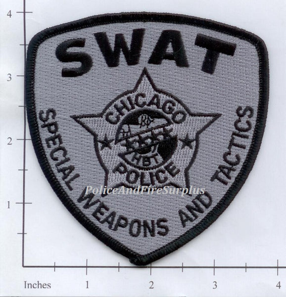 Illinois - Chicago SWAT Police Dept Patch – Police And Fire Surplus