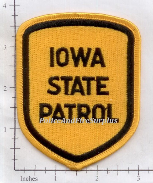 Iowa - Iowa State Police Dept Patch – Police And Fire Surplus