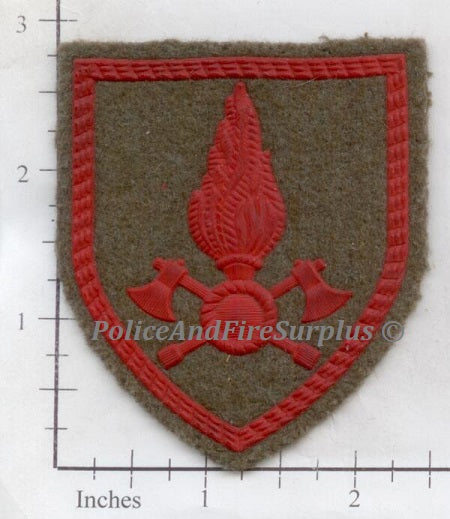 Italy - Italy Fire Dept Patch v1 – Police And Fire Surplus